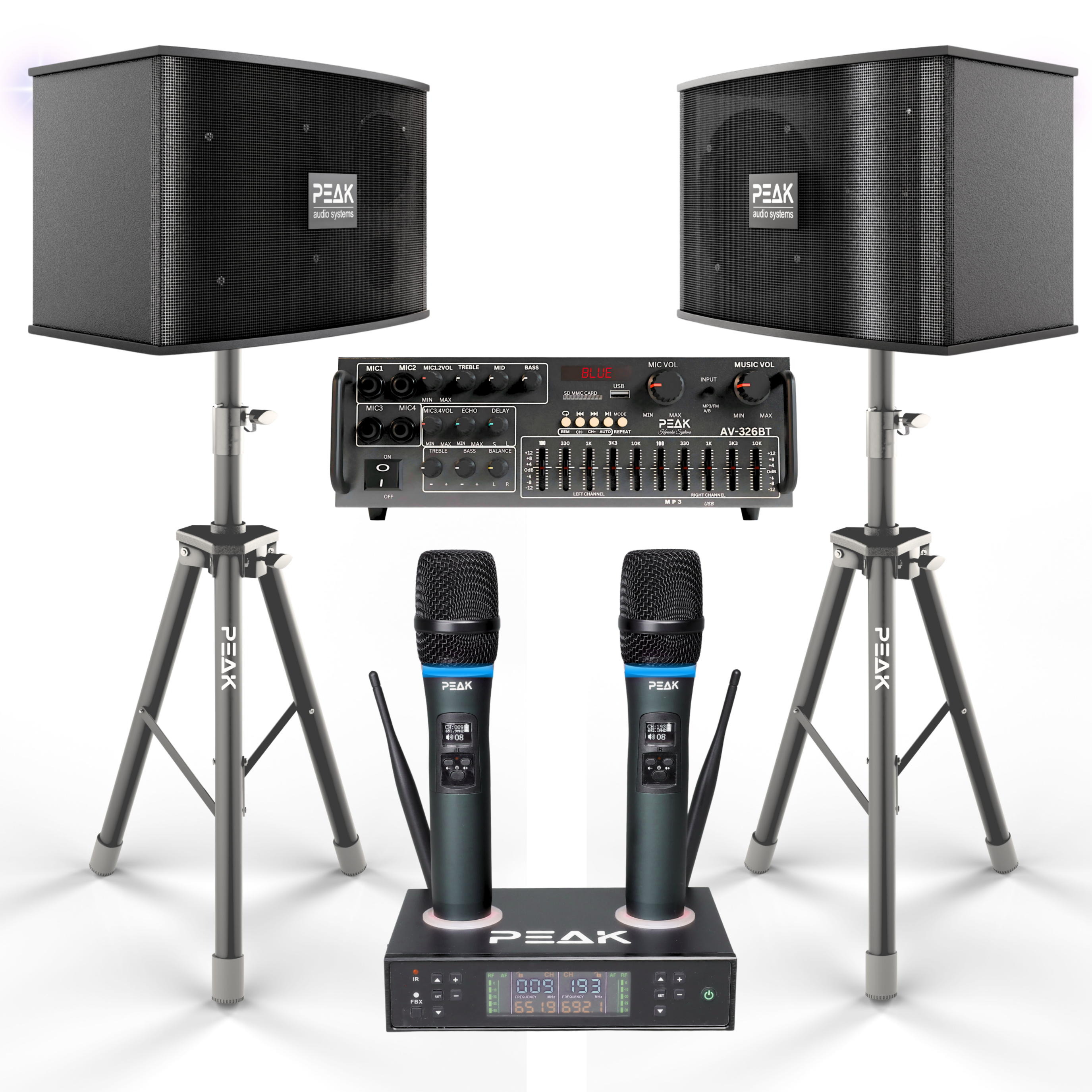 ELITE PartyHub STAGE I Karaoke System - 1200W – Peak Karaoke